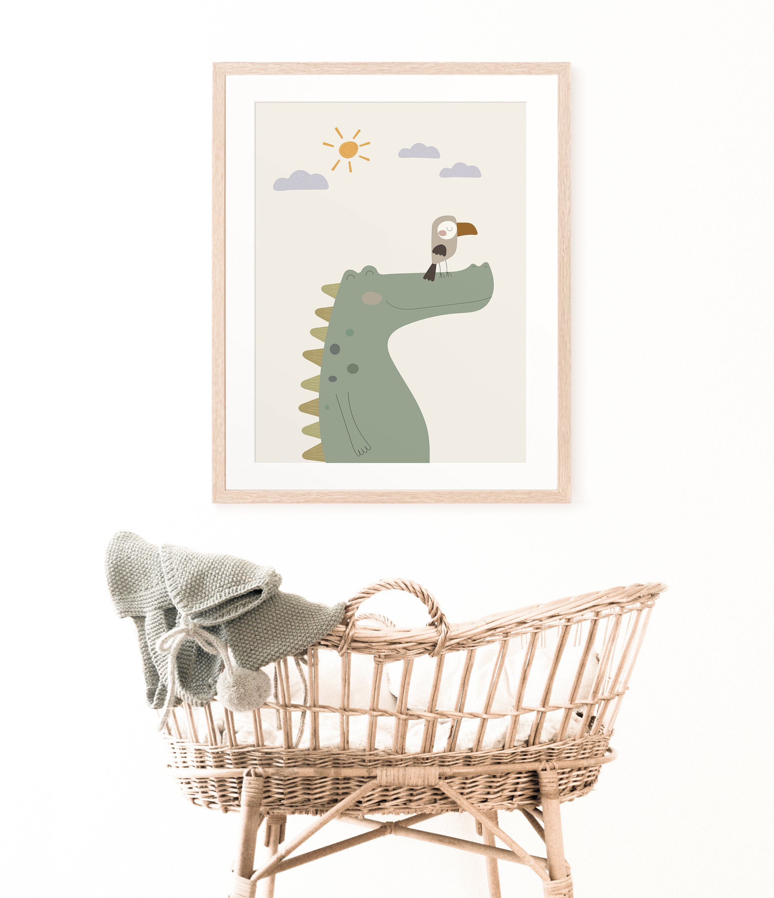 Printable Crocodile Wall Art Toucan Poster for Kids Room - Etsy