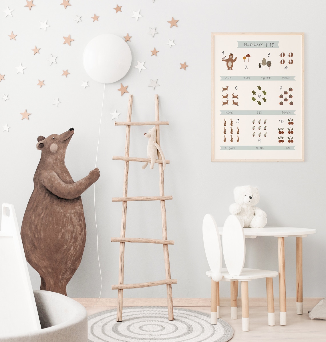 Numbers Poster Kids, Numbers 1-10, Learning Numbers, Learning Resources ...