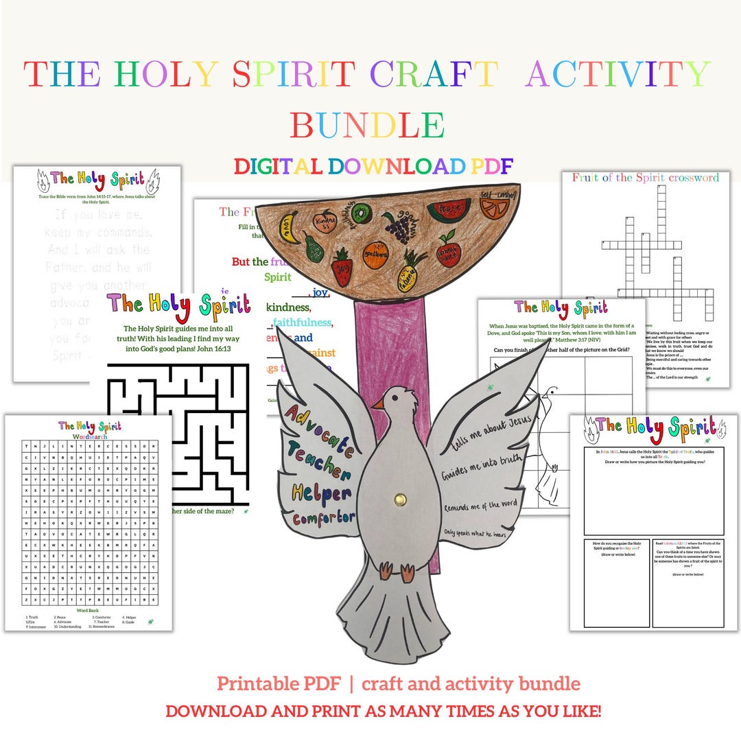 The Holy Spirit Craft, the Fruit of the Spirit Craft and Activity ...