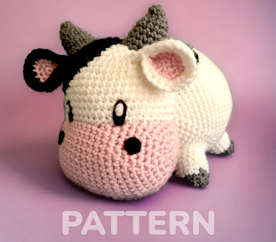 Story of Seasons Inspired Bubble Cow Plush DIGITAL PDF - Etsy