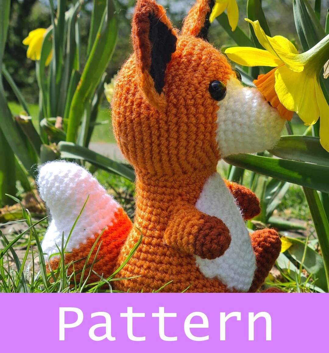 Finnick the Fox Pattern - DIGITAL PDF - Etsy