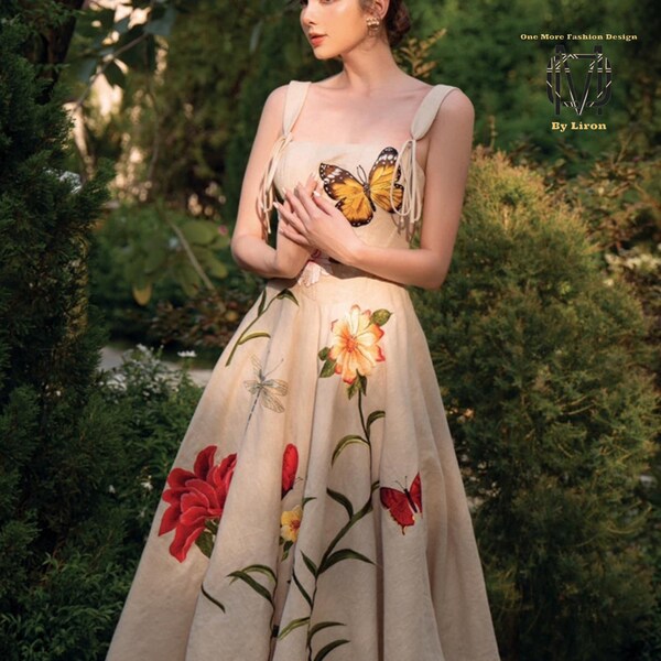 Butterfly Dress - Etsy