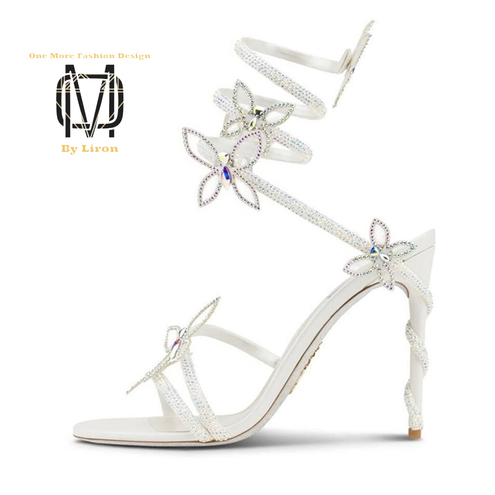 Fairy High Heels Sandals With Butterfly Strap Design and - Etsy