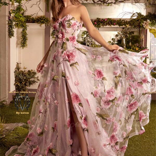 Backless Prom Dress - Etsy