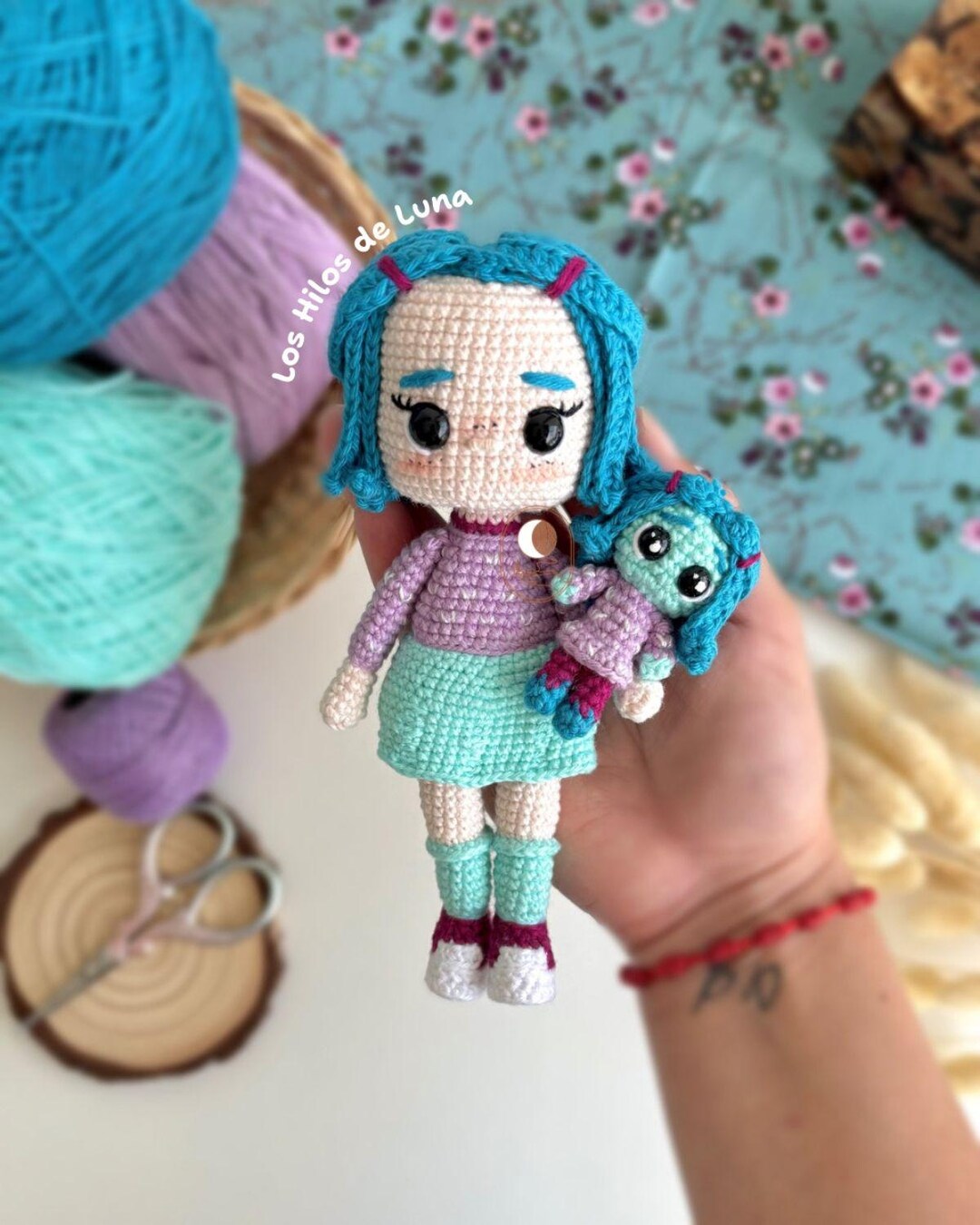 PDF Document. ESP/ENG. Amigurumi Pattern. Amigurumi Doll. Emotions ...