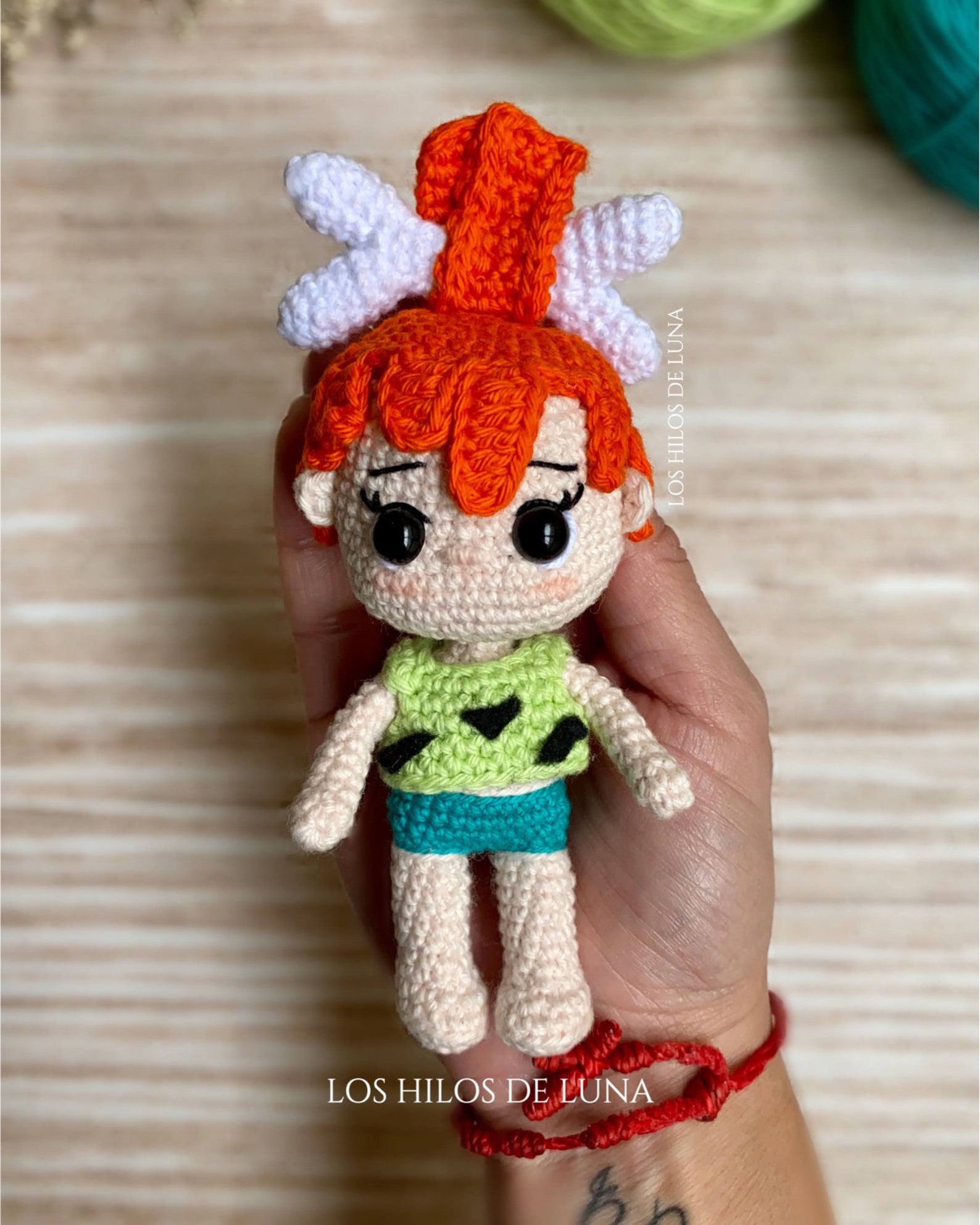Pebbles Flintstones Flintstones Crochet Pattern - Etsy