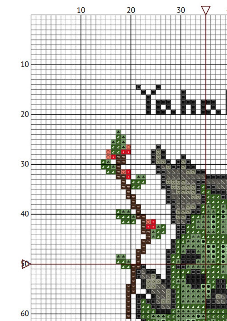 The Legend of Zelda Korok Cross Stitch Pattern - Etsy
