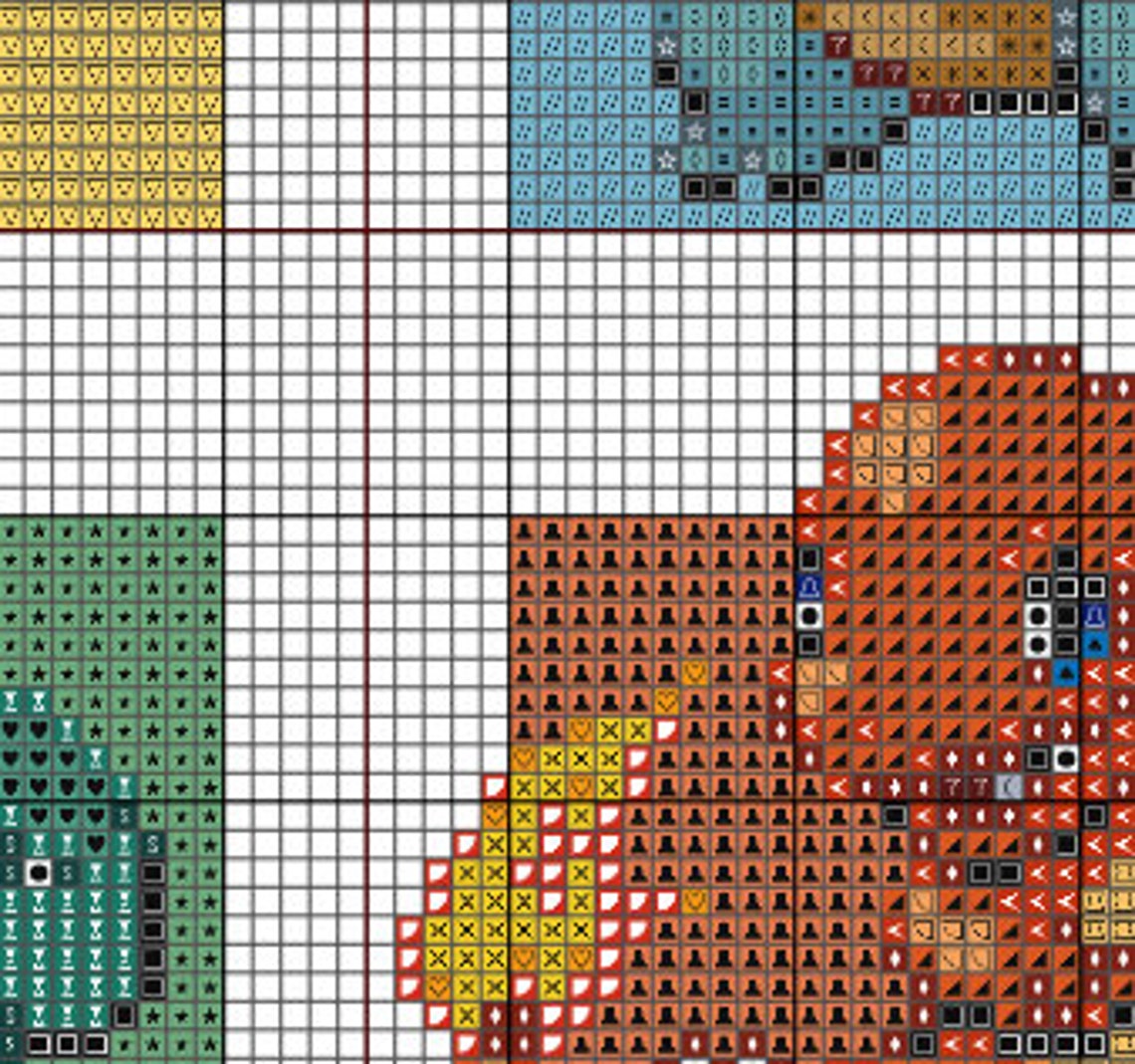 Pokemon Starters Cross Stitch Pattern - Etsy