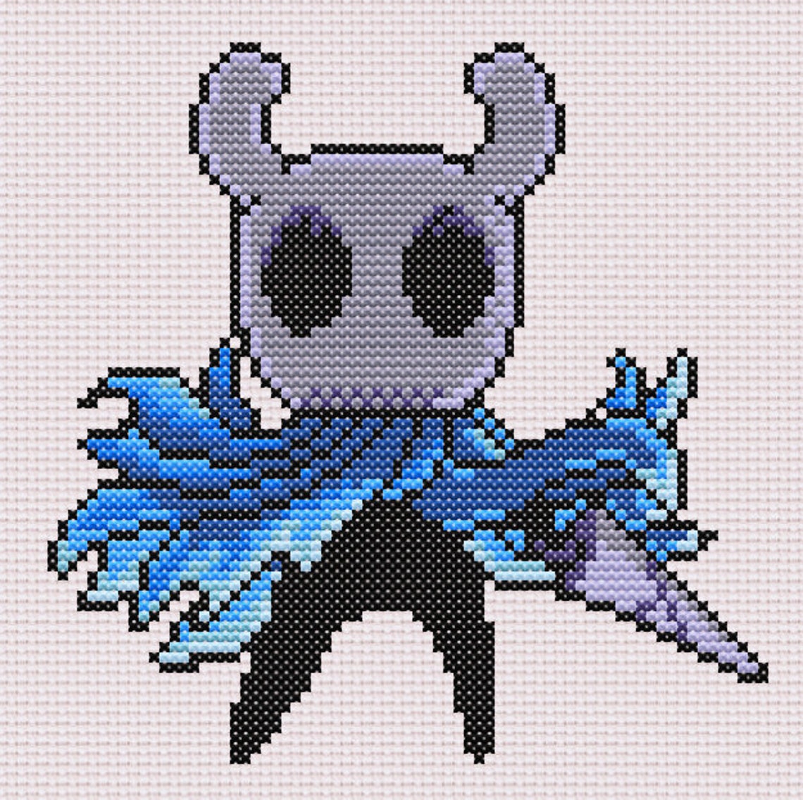 Hollow Knight Cross Stitch Pattern - Etsy