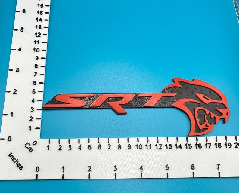 Dodge SRT Hellcat Badge Emblem - Etsy