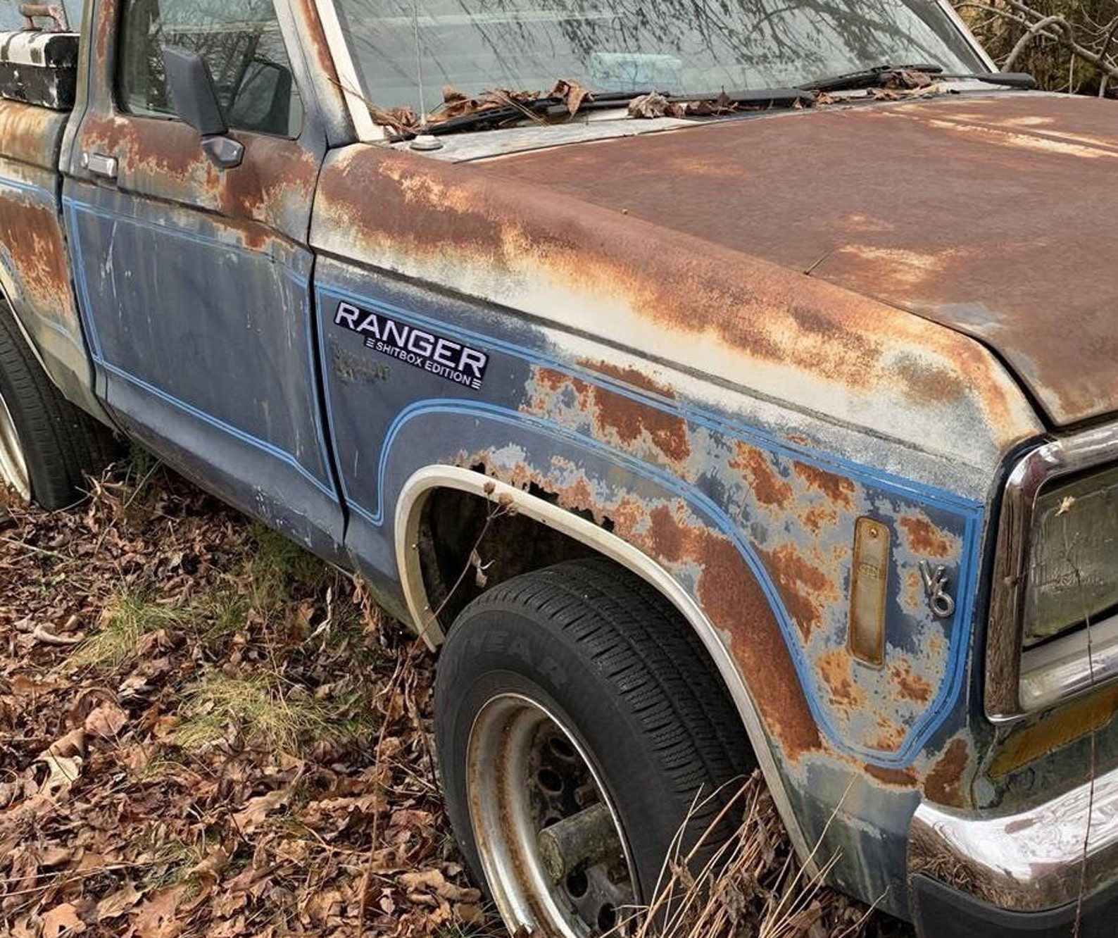 Ford Ranger Shitbox Edition - Truck Badge - Etsy