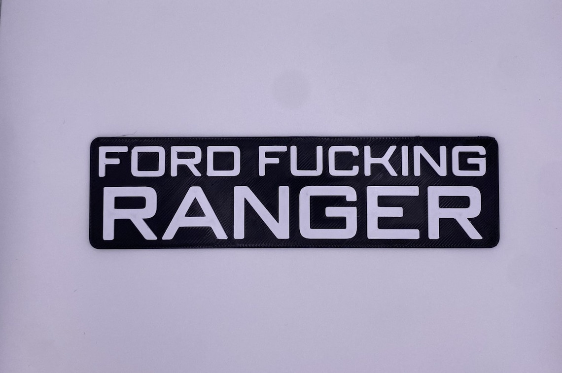 Ford Fcking Ranger Truck Badge - Etsy