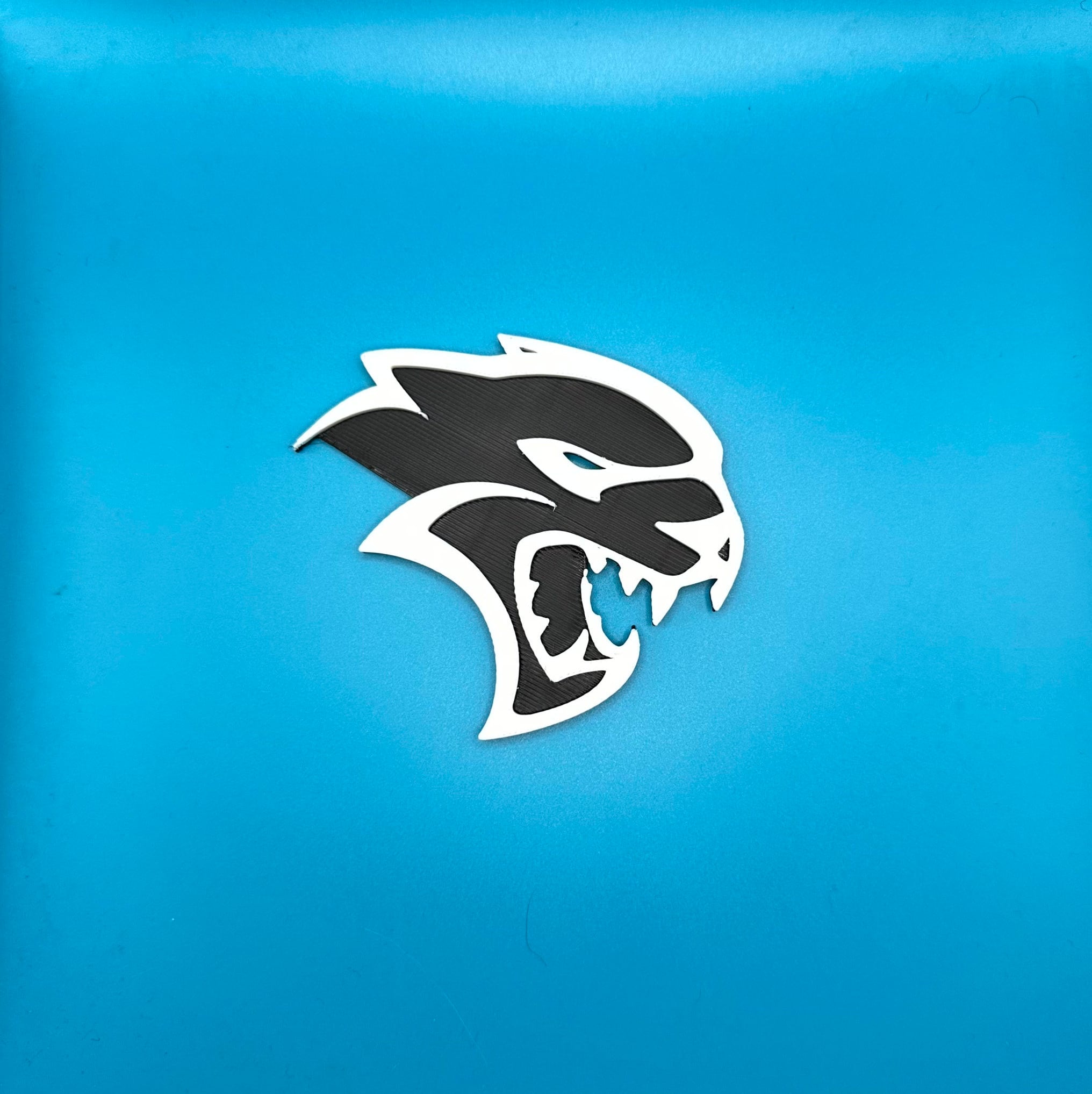 Hellcat Head - Car / Truck Badge Emblem - Etsy