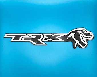 Pair Bed Splash Mud Dinosaurs T-rex Side Doors Truck Vinyl Decal ...