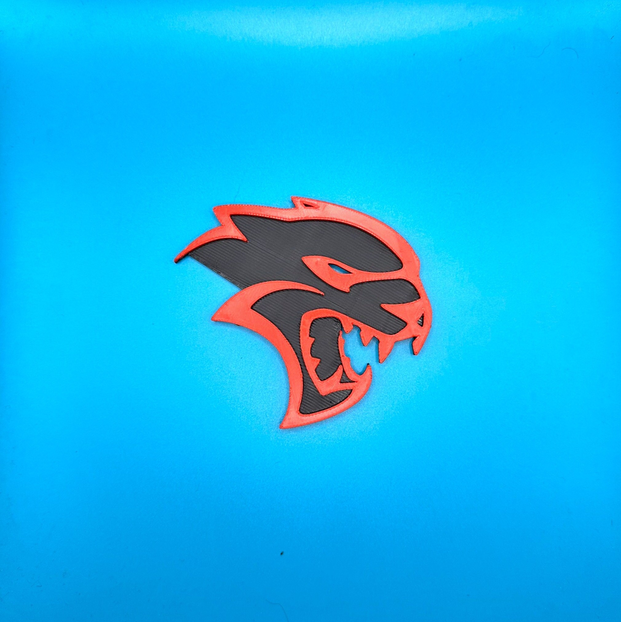 Hellcat Head - Car / Truck Badge Emblem - Etsy