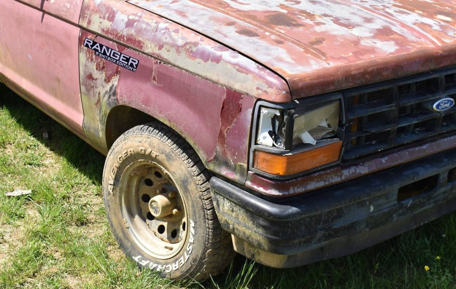 Ford Ranger Shitbox Edition - Truck Badge - Etsy