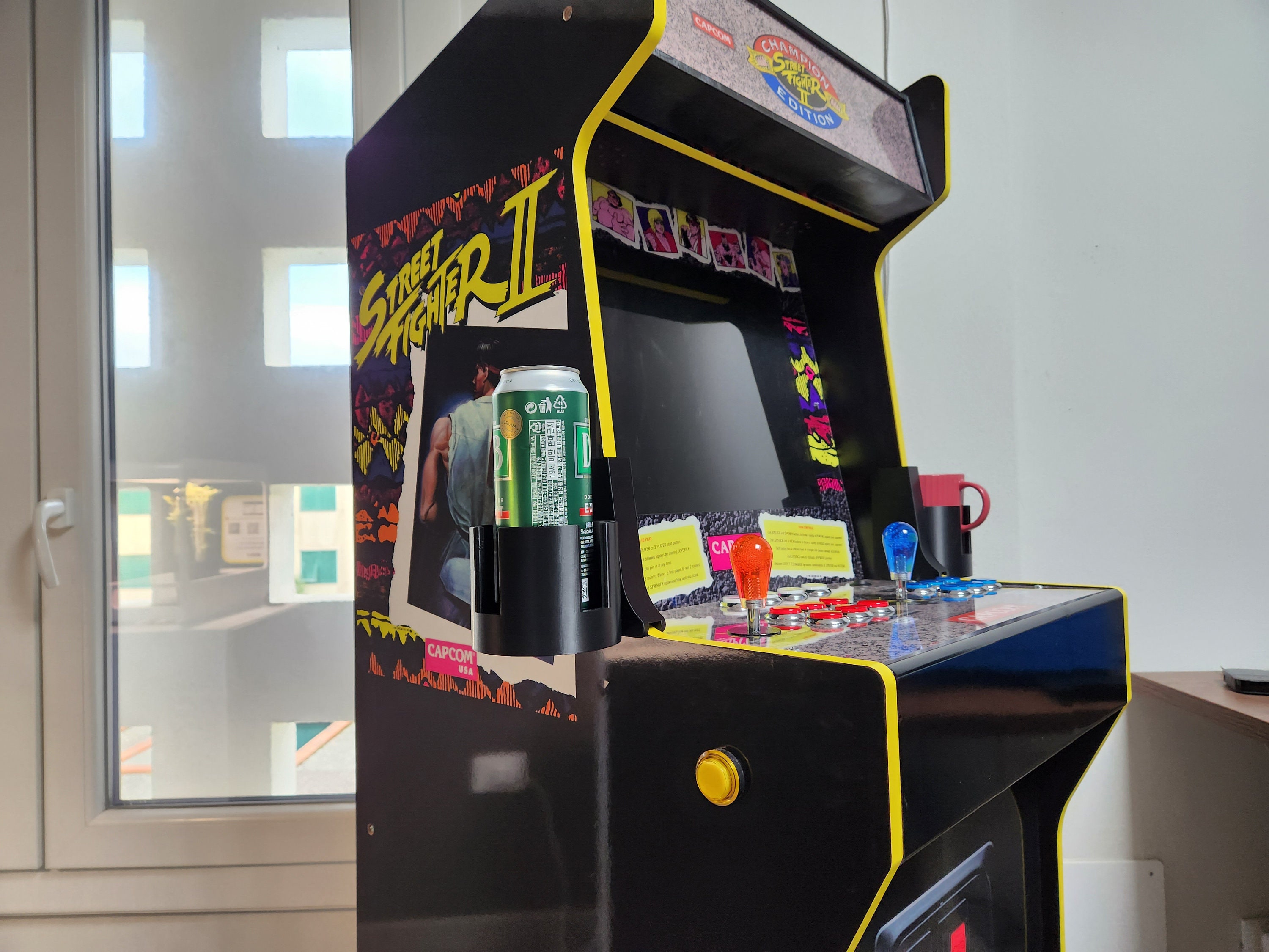 Cup Holder for Arcade1up - Left and Right - 3D Print Files - Legacy ...
