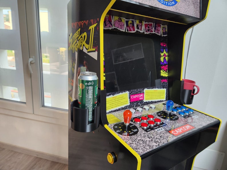 Cup Holder for Arcade1up - Left and Right - 3D Print Files - Legacy ...