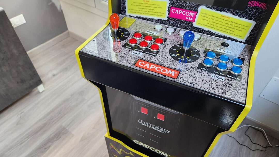 Joytick Controls Front Panel for Arcade1up Legacy 3D Print Files ...