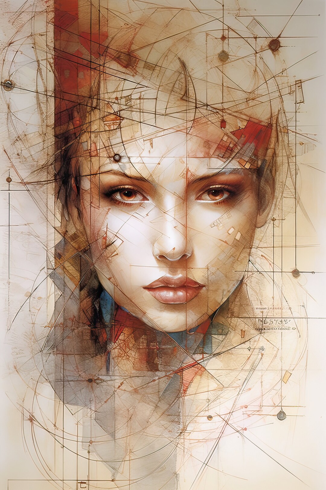 Rosy Allure AI ART : Style and Elegance in Artificial - Etsy