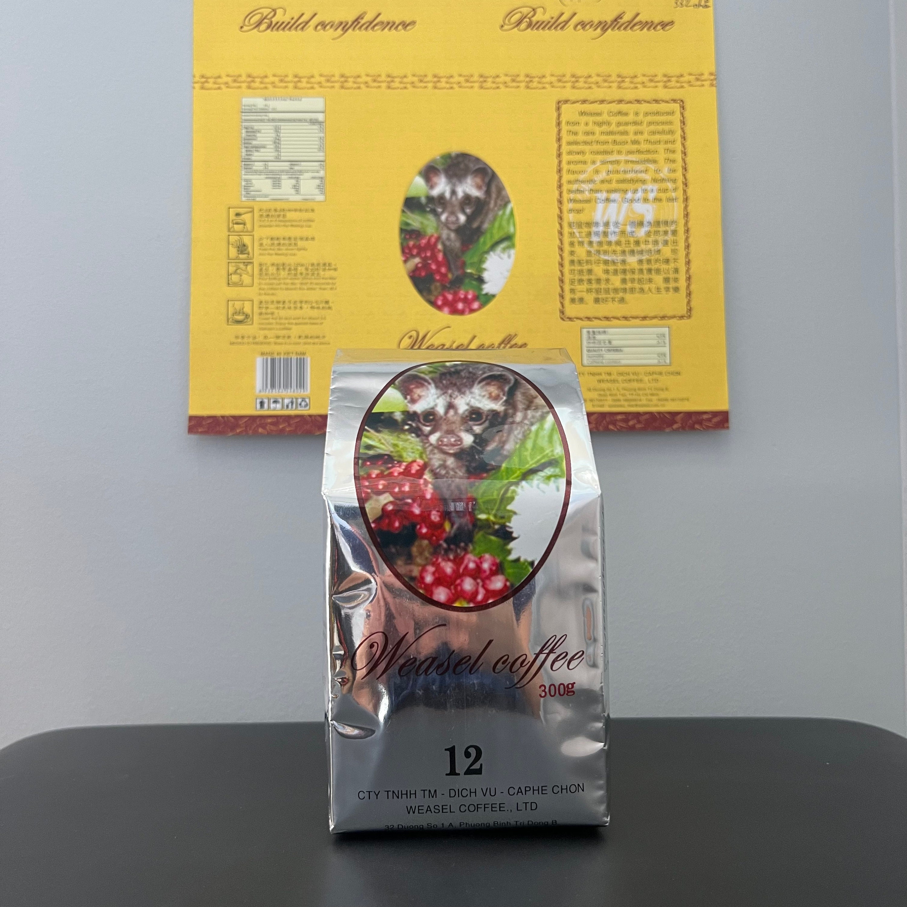 Traditional Original Vietnamese Weasel Coffee- Whole Beans or Ground ...