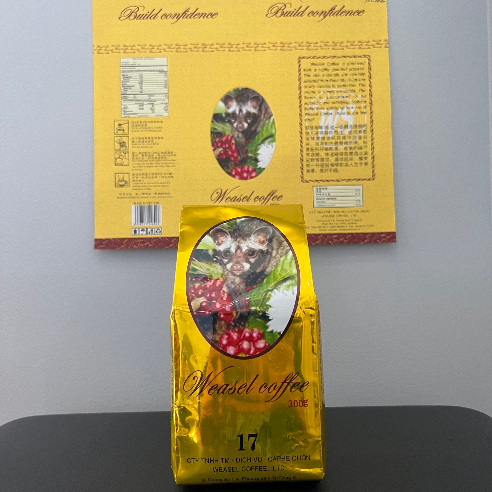 Traditional Original Vietnamese Weasel Coffee- Whole Beans or Ground ...