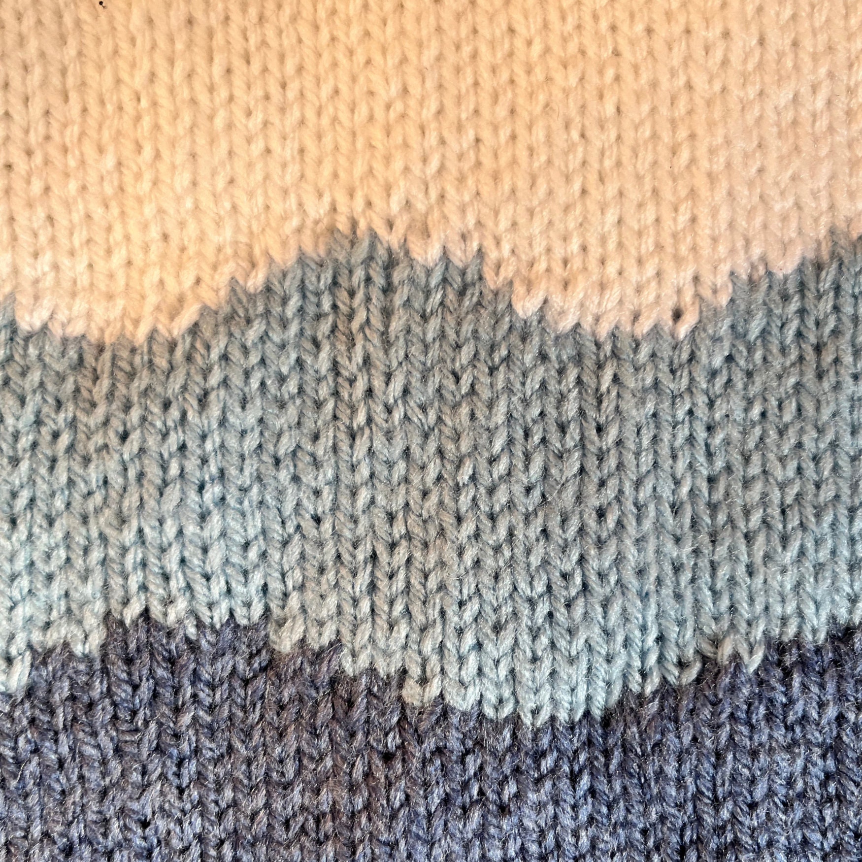 Children's Handmade Knitted Surfing Wave Jumper 26 Chest & 16 Length ...