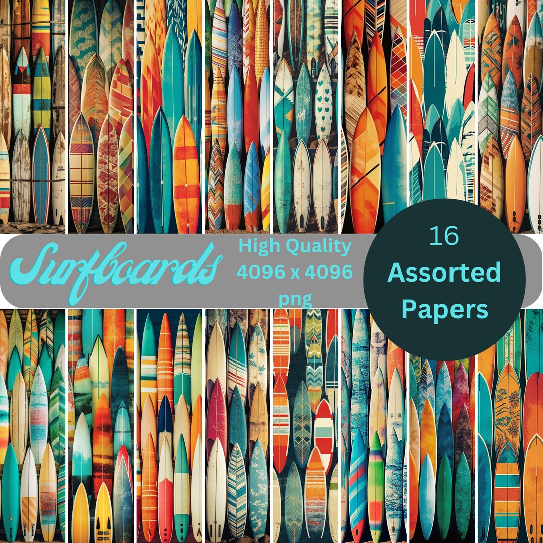 16 Unique Surfboard Designs for a Fun Beachy Vibe Surfboard ...