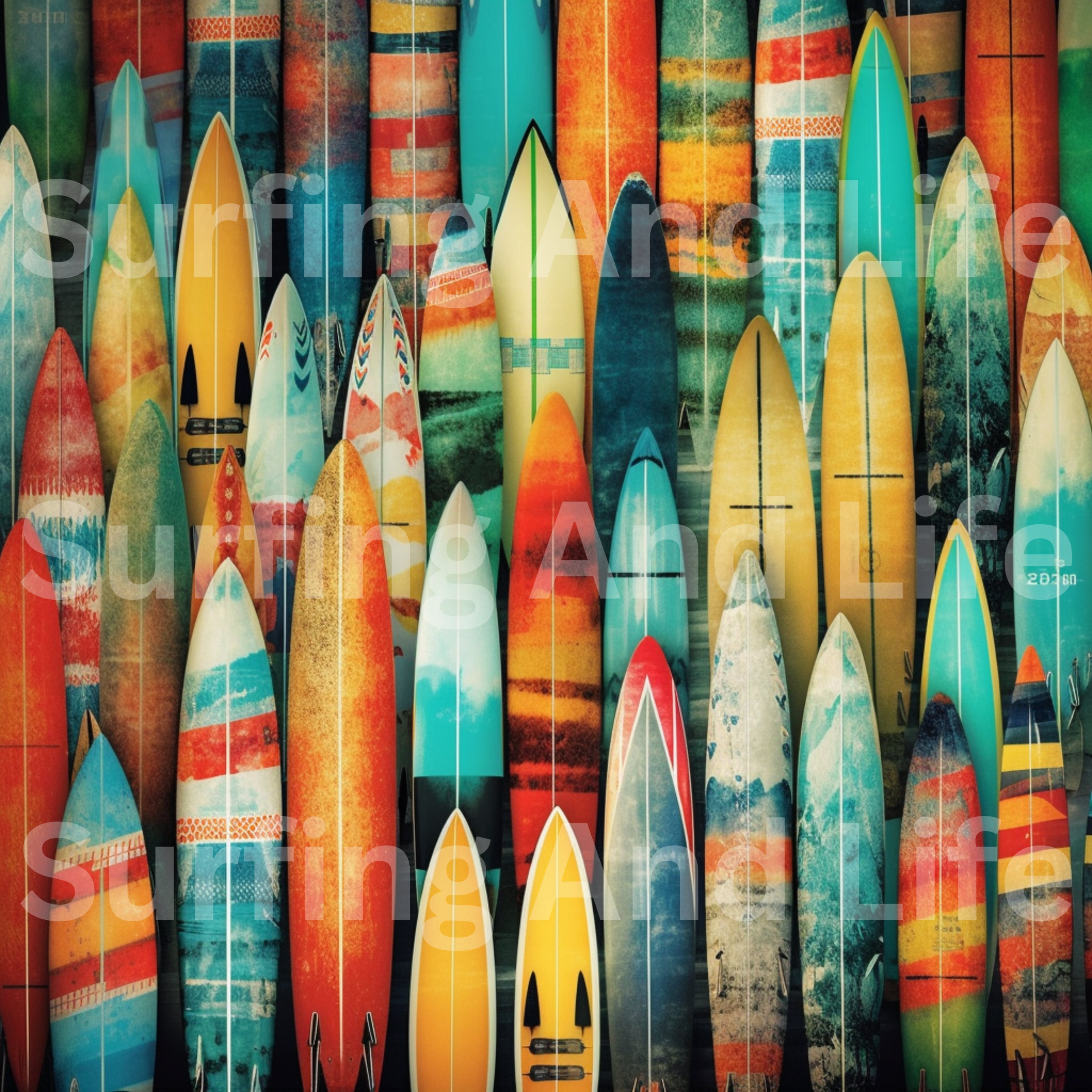 16 Unique Surfboard Designs for a Fun Beachy Vibe Surfboard ...