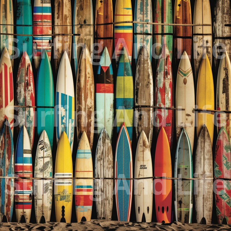 16 Unique Surfboard Designs for a Fun Beachy Vibe Surfboard ...
