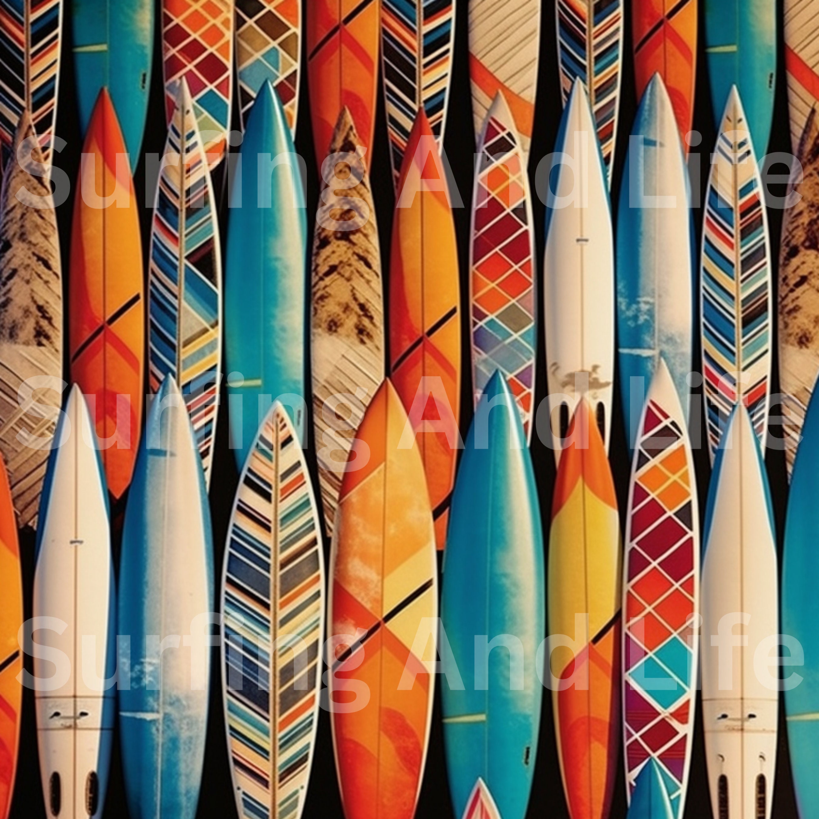 16 Unique Surfboard Designs for a Fun Beachy Vibe Surfboard ...