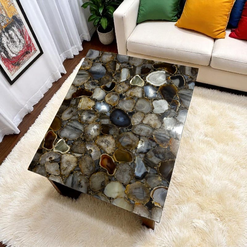 Geode Table Top - Etsy