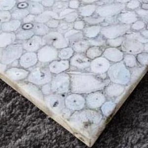 Square Agate Table, Custom Dining Table, Botswana Agate Table Top ...