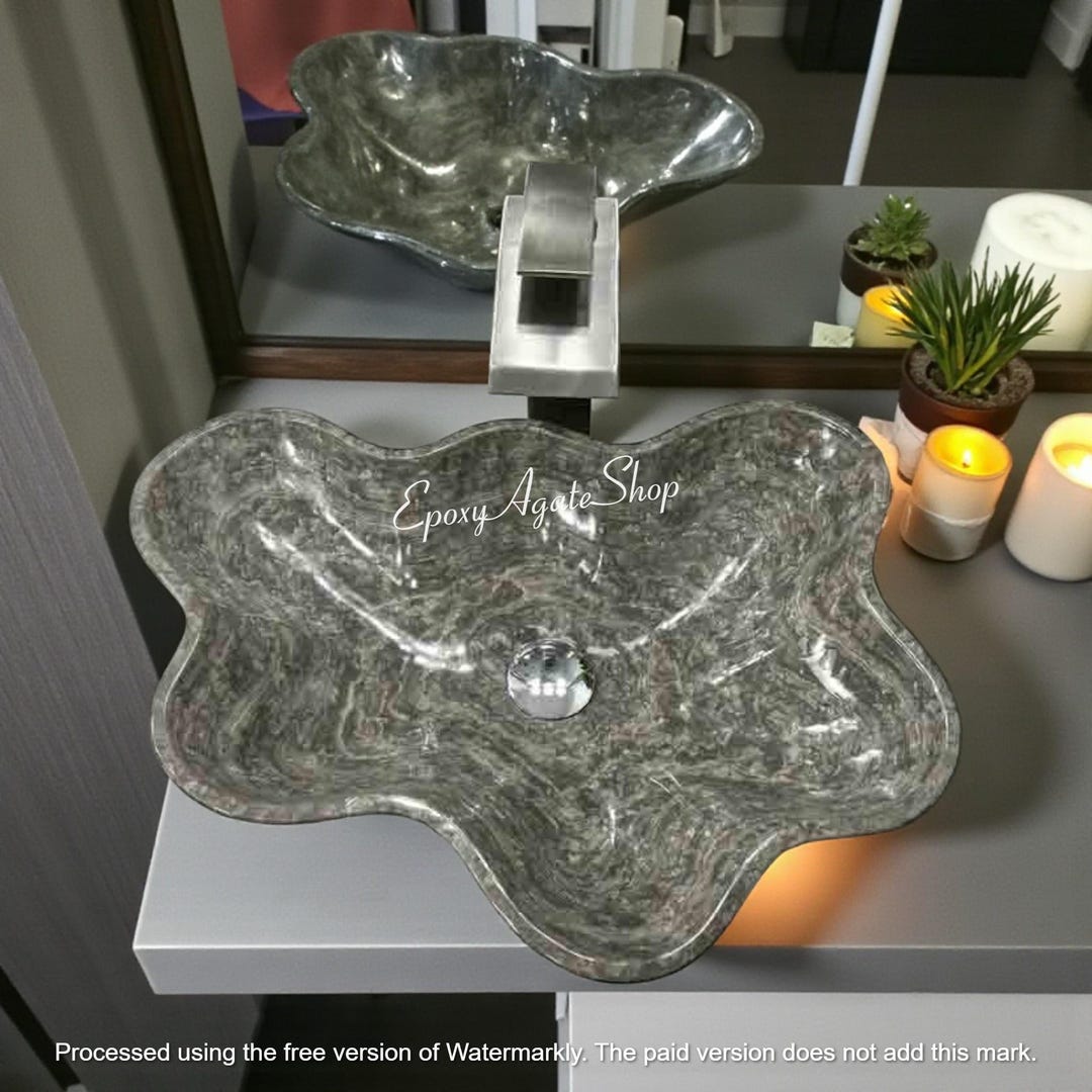 Handcrafted Onyx Agate Wash Basin - Stylish Vanity Sink - Etsy