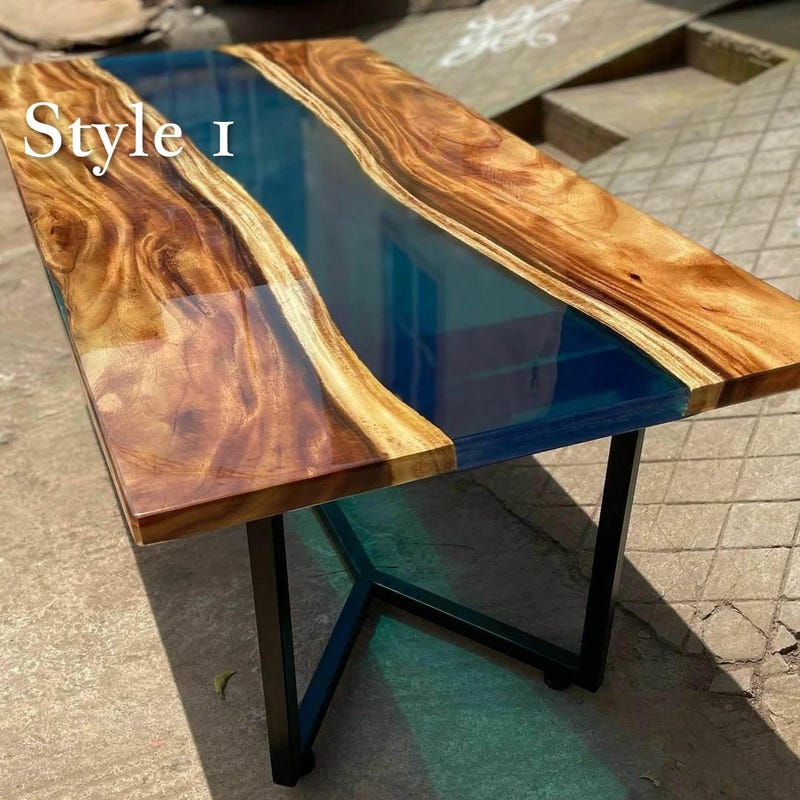 Resin Dining Table - Etsy