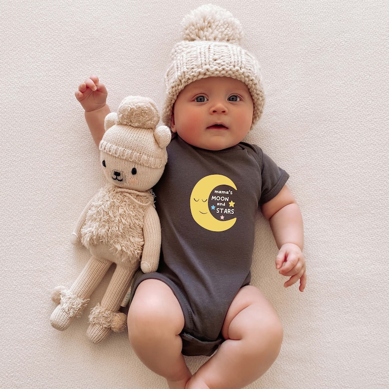 Moon and Stars Baby - Etsy