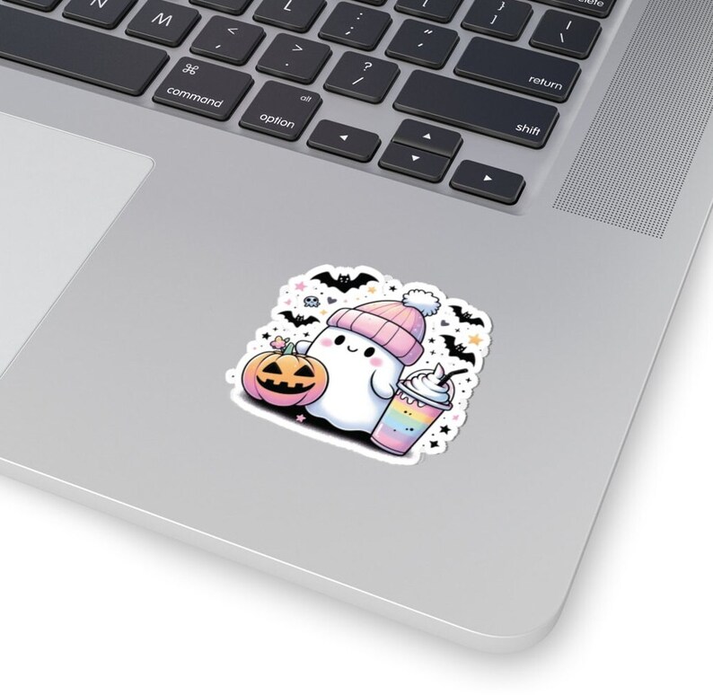 Cute Ghost Sticker, Halloween Ghost Sticker, Cute Fall Sticker, Spooky ...