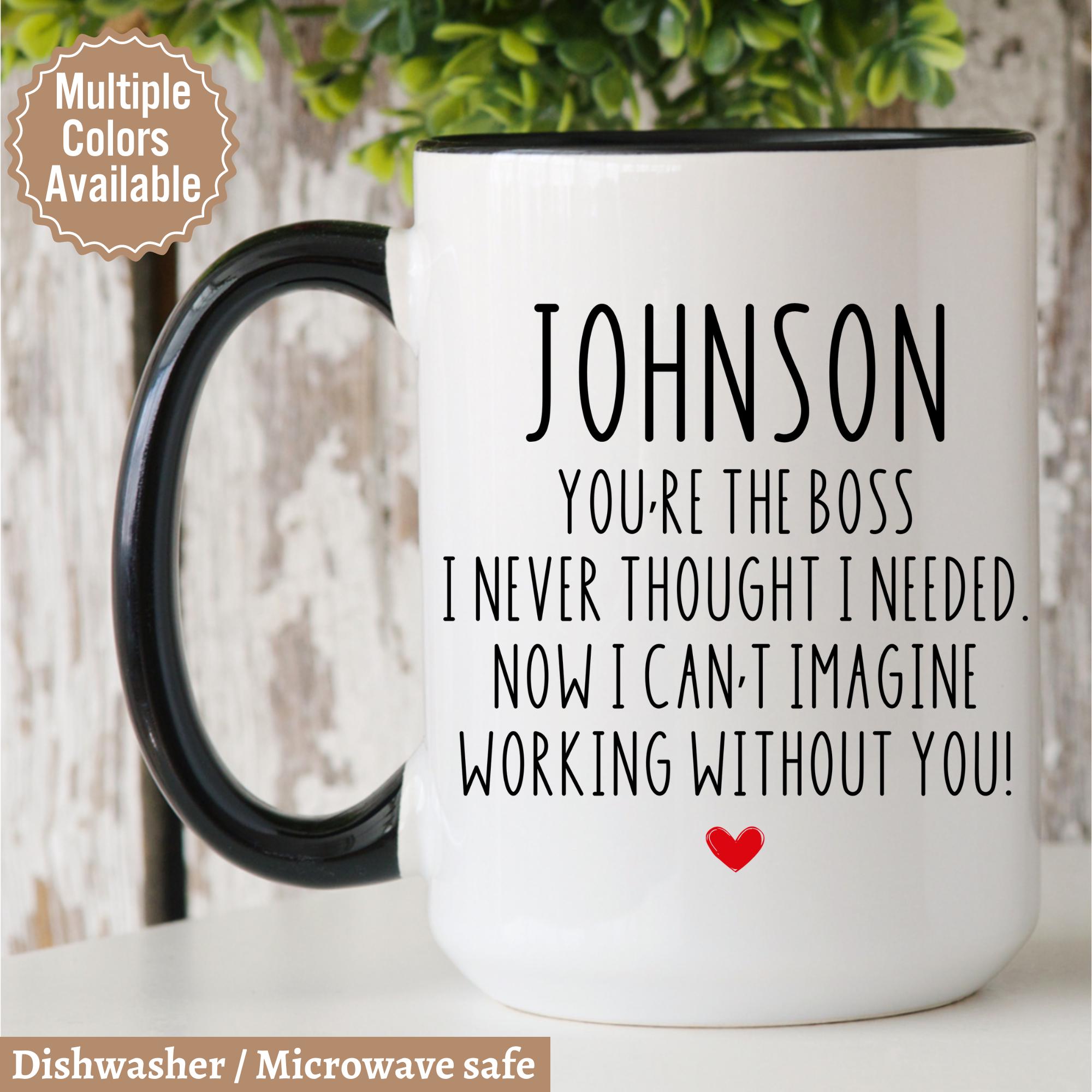Fun Boss Mug for Women, Best Boss Ever Cup, Best Boss Gift for Men ...