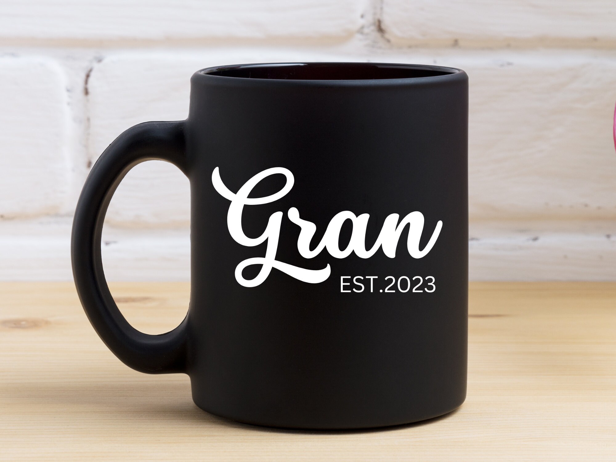 Gran Est 2023, Promoted to Gran 2023 Gran Gift, Gran Mug, Gift for Gran ...