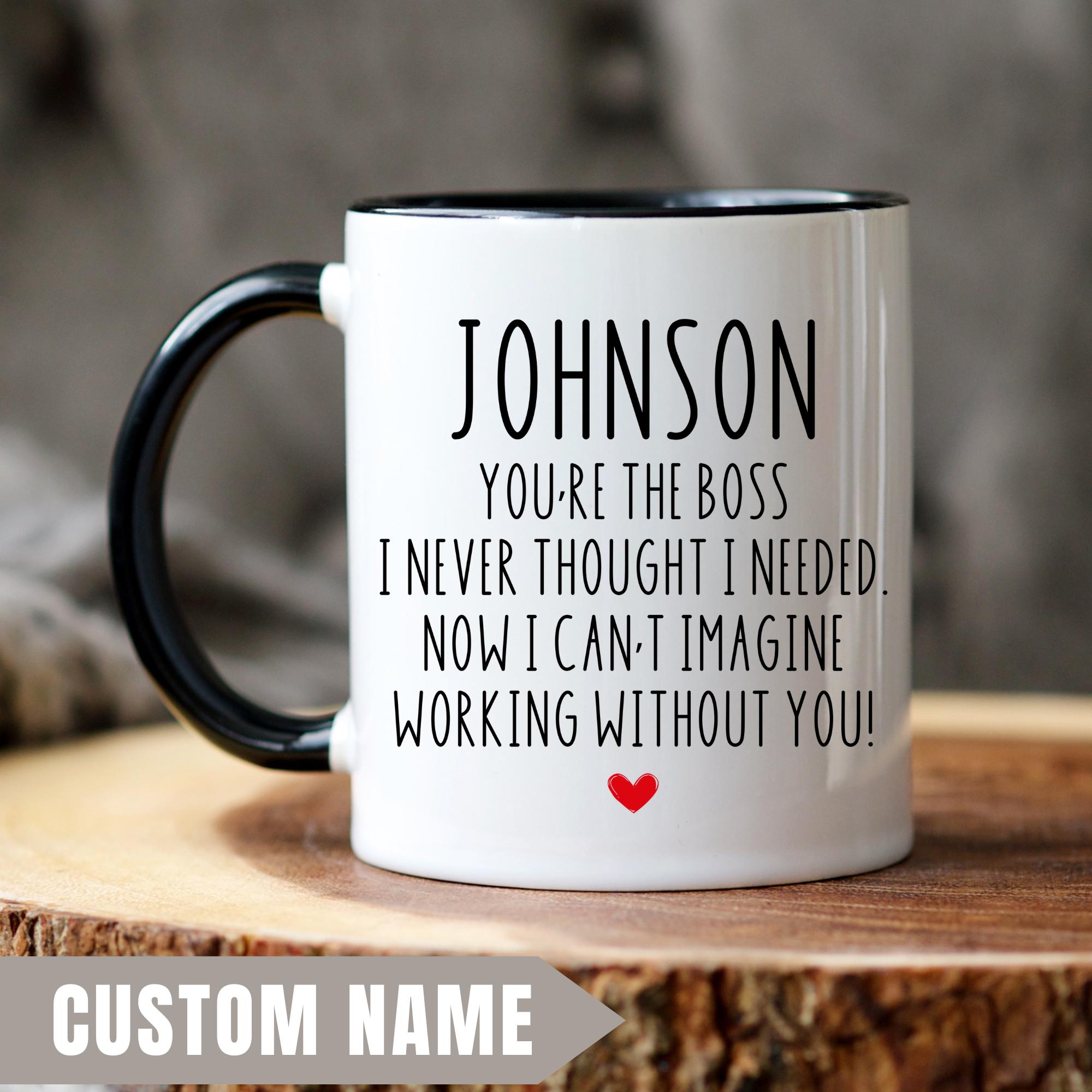 Fun Boss Mug for Women, Best Boss Ever Cup, Best Boss Gift for Men ...