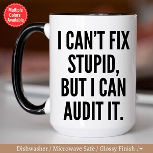 Funny Auditor Mug, Auditor Gift, Accounting Mug, Audit Gift, Accounting ...