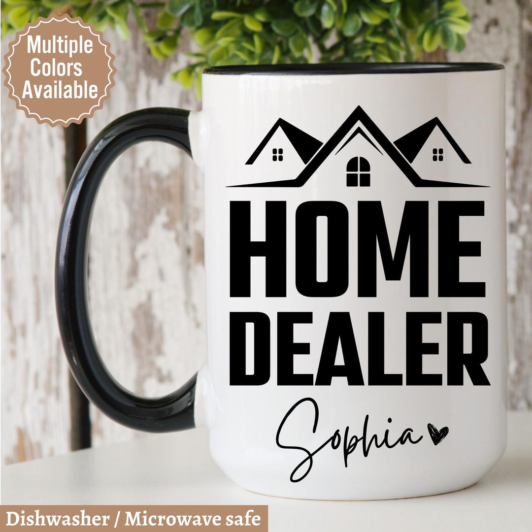 Personalized Real Estate Agent Mug, Real Estate Life Mug, Licensed to ...