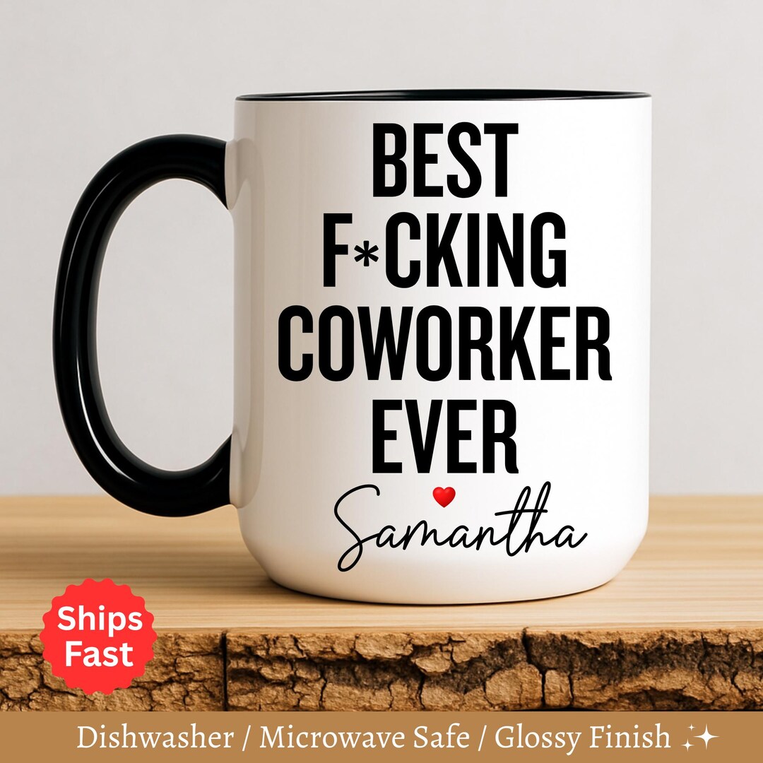Coworker Mug, Funny Office Coffee Cup, Work Friend Gift, Employee ...