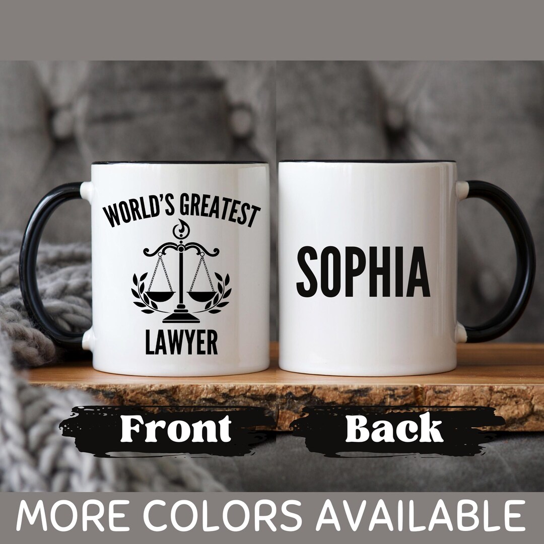 World's Greatest Lawyer, Personalized Lawyer Gift Idea, Best Lawyer ...
