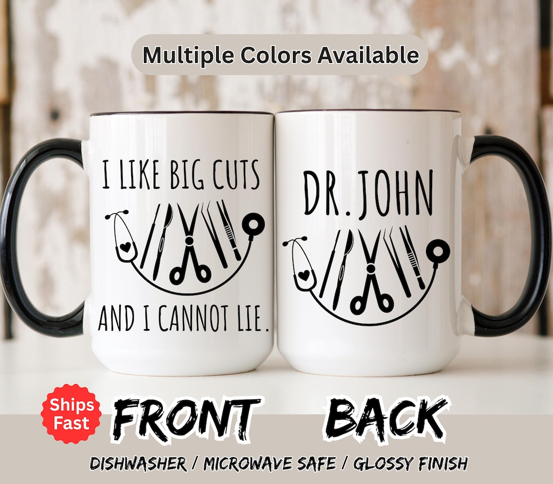 Funny Doctor Gifts, Personalized Doctor Coffee Mug, Doctor Mug, Funny ...