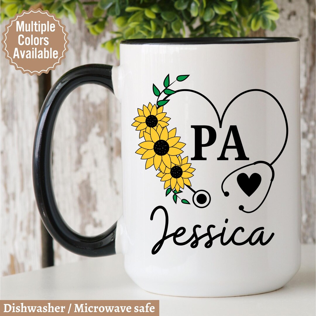 Custom Physician Assistant Mugs, Physician Assistant Mug, Pa Student ...