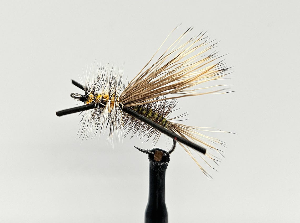 Rubber Leg Stimulator - Pack of 3 - High-float Attractor Fly for Trout ...