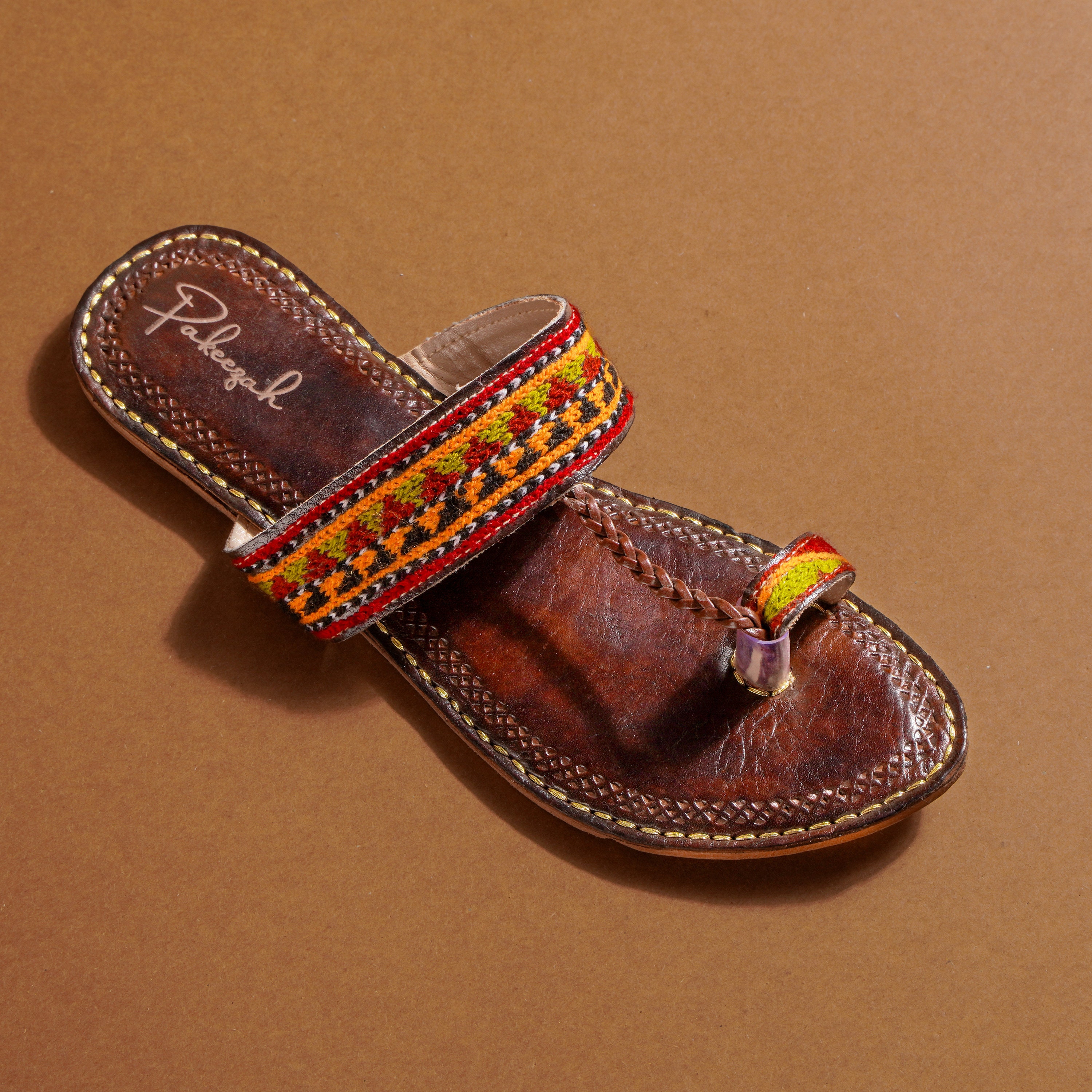 Womens Kolhapuri, Indian Pakistani Flipflop Slide - Etsy