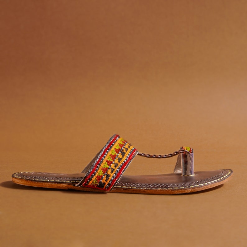 Womens Kolhapuri, Indian Pakistani Flipflop Slide - Etsy