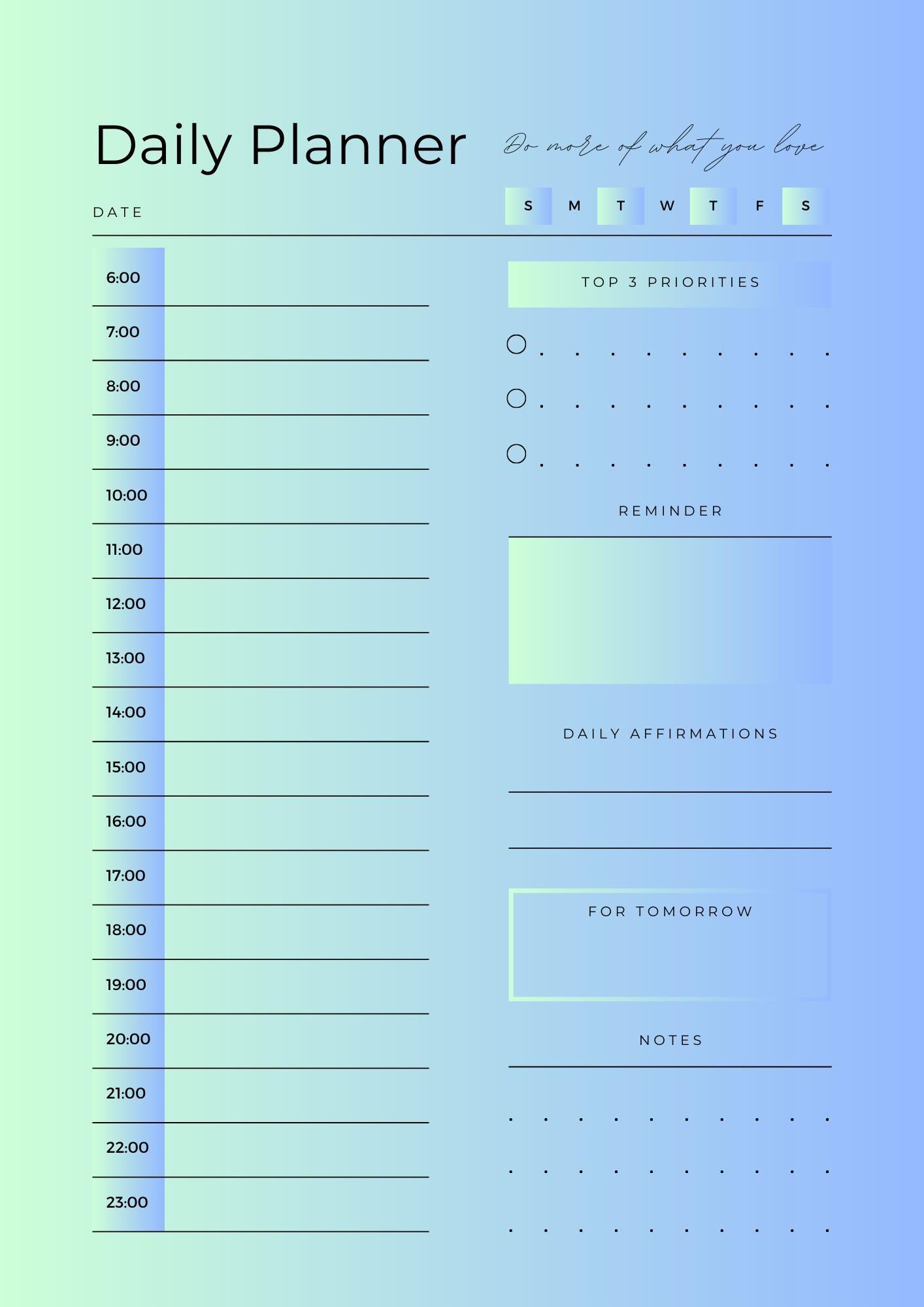 Digital Templates Editable Templates Printable Templates Planner ...